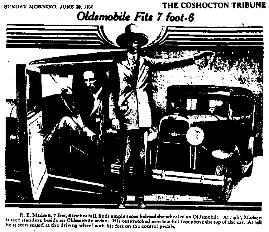 Ralph Madsen - The tallest man Nebraska