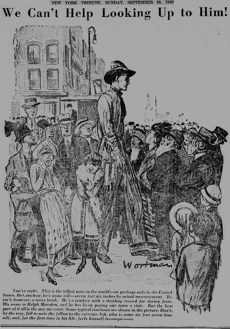 Ralph Madsen - The tallest man Nebraska