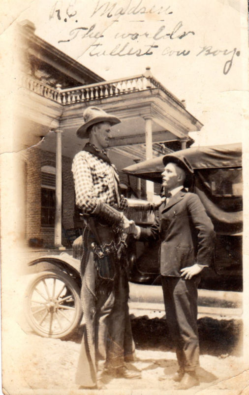 Ralph Madsen - The tallest man Nebraska