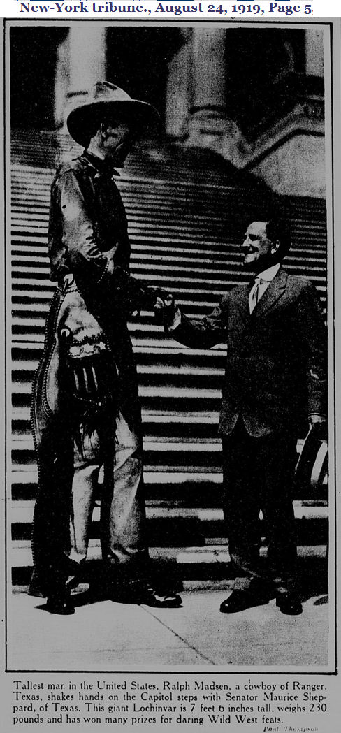 Ralph Madsen - The tallest man Nebraska