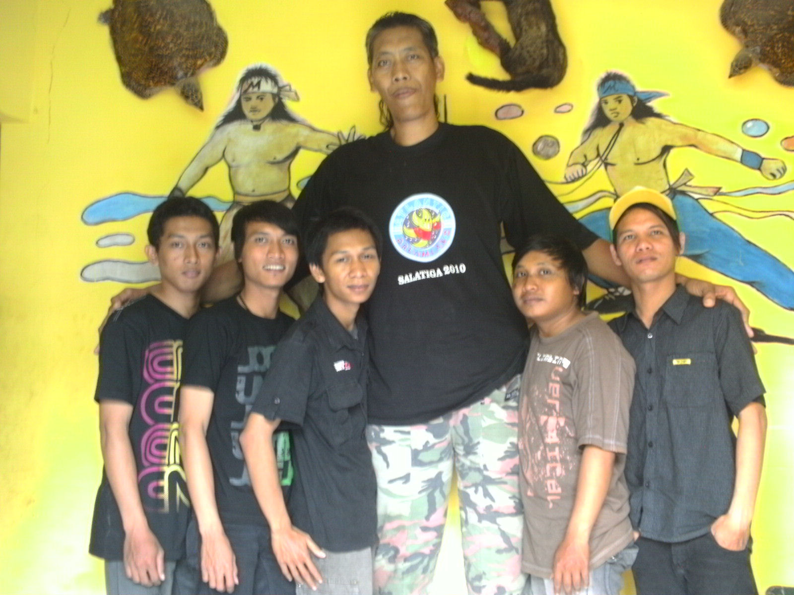 Rasyid Monas The tallest man Indonesia