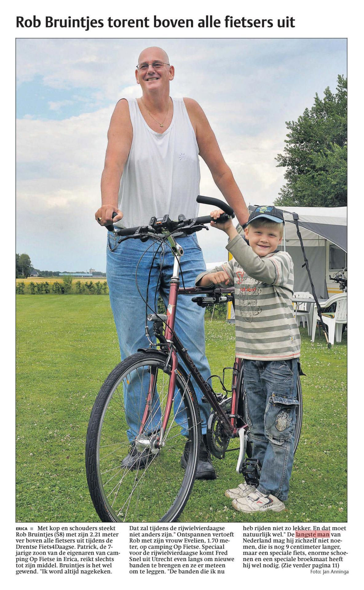 Rob Bruintjes - The tallest man of the Netherlands Holland