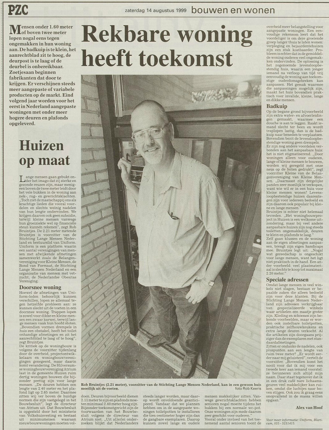 Rob Bruintjes - The tallest man of the Netherlands Holland