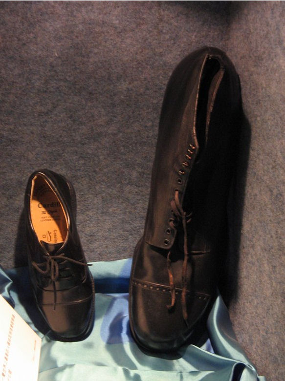 Giant Shoes The tallest man Big Feet