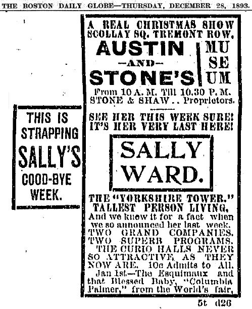 Sally Ward The tallest woman Yorkshire Tower