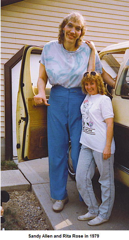 Sandy Allen - The tallest woman