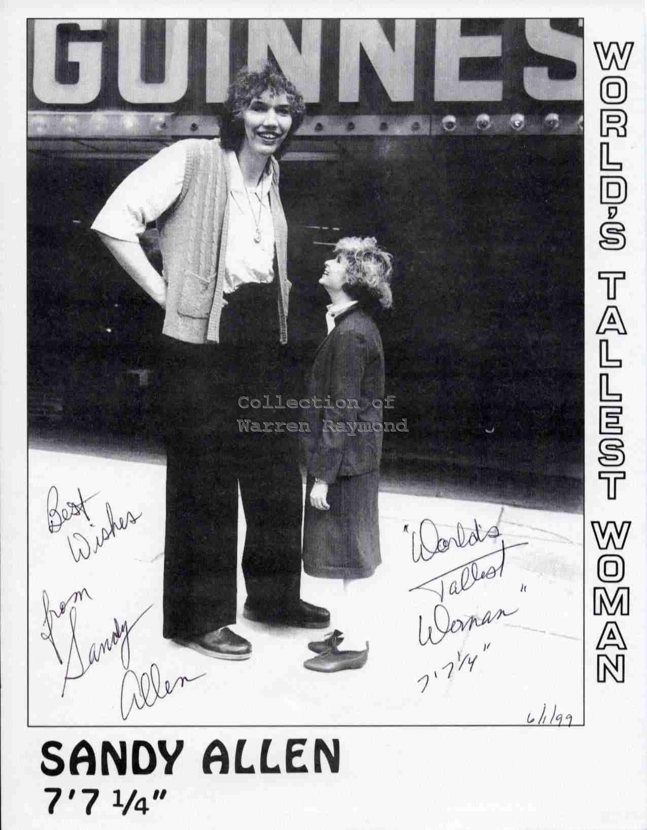 Sandy Allen - The tallest woman