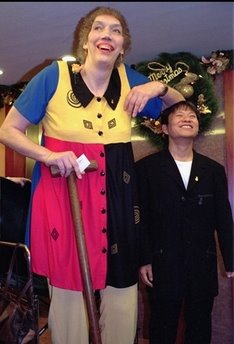 Sandy Allen - The tallest woman