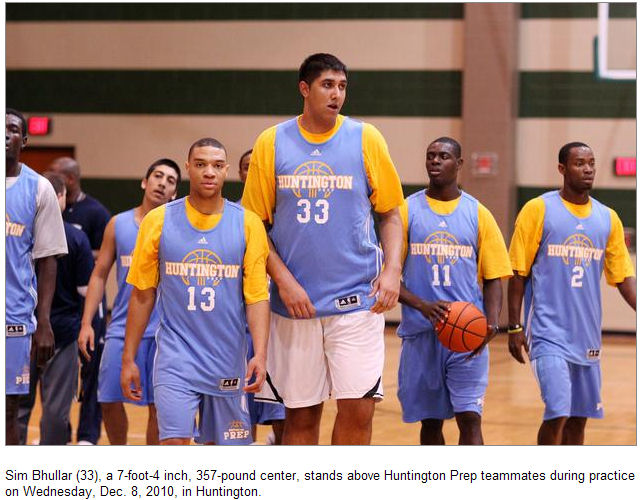 Sim Bhullar The tallest brothers India Canada