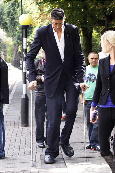 Sultan Kösen - The tallest man in the guinness world 2010 2011 2012