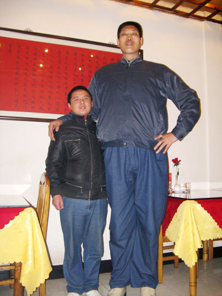 Wang Tong Xin The tallest man China
