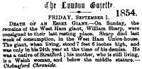 William Sharp West Ham Giant