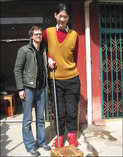 Yao Defen The tallest woman China