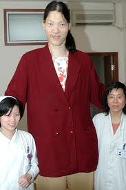 Yao Defen The tallest woman China
