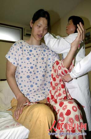 Yao Defen The tallest woman China