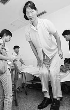 Yao Defen The tallest woman China
