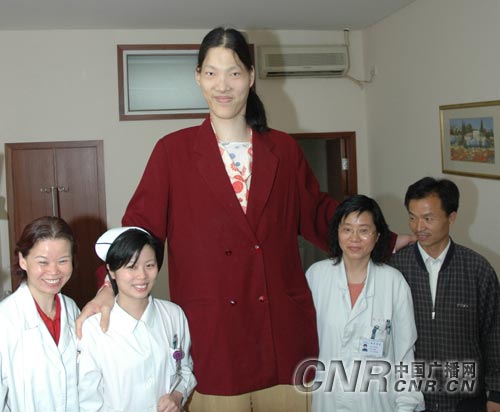 Yao Defen The tallest woman China