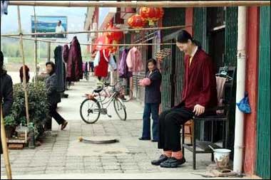 Yao Defen The tallest woman China