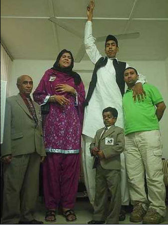 Zainab Bibi - The tallest woman of Pakistan