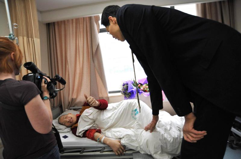 Zhang Jun-Cai The tallest man China