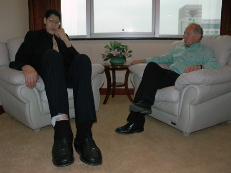 Zhang Jun-Cai The tallest man China