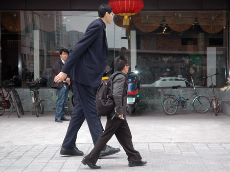 Zhang Jun-Cai The tallest man China