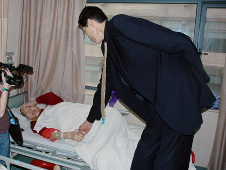 Zhang Jun-Cai The tallest man China