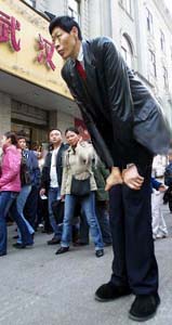 Zhang Jun-Cai The tallest man China