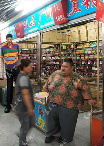 Zhang Jun-Cai The tallest man China