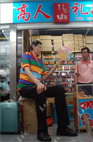 Zhang Jun-Cai The tallest man China