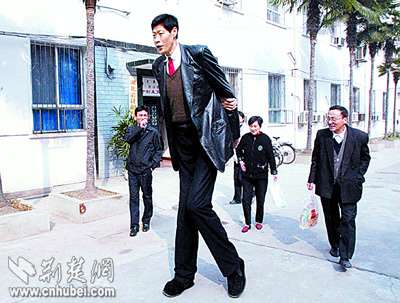 Zhang Jun-Cai The tallest man China