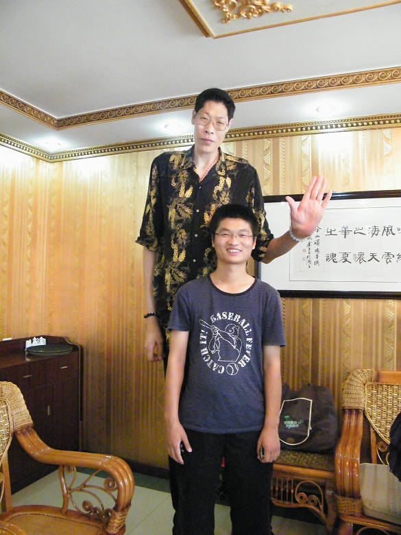 Zhang Jun-Cai The tallest man China