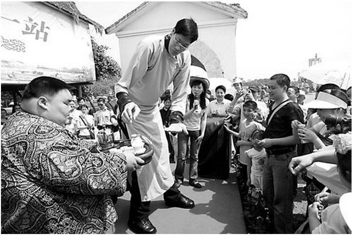 Zhang Jun-Cai The tallest man China