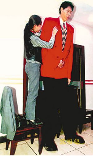 Zhang Jun-Cai The tallest man China