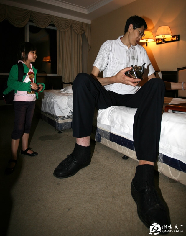 Zhang Jun-Cai The tallest man China