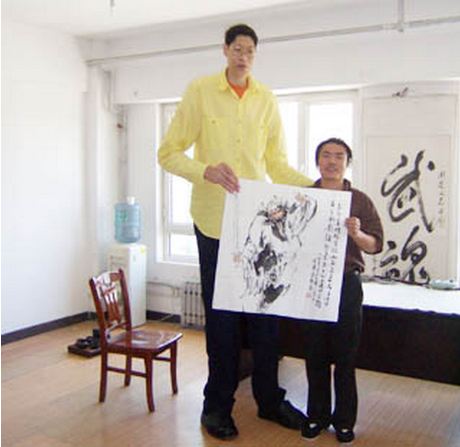 Zhang Jun-Cai The tallest man China